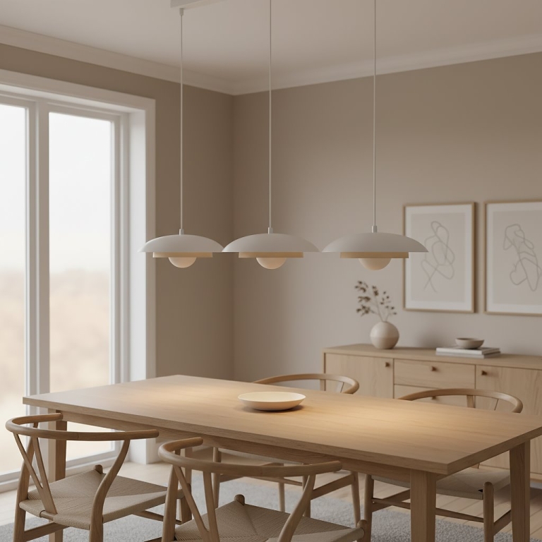 3-punktowa lampa wisząca Arletta 3 | Ryssa