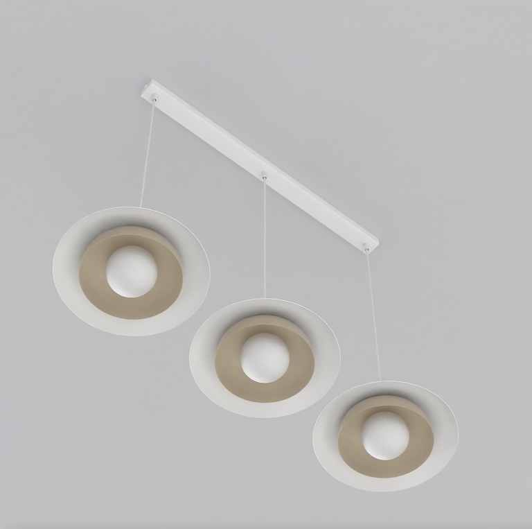 3-punktowa lampa wisząca Arletta 3 | Ryssa